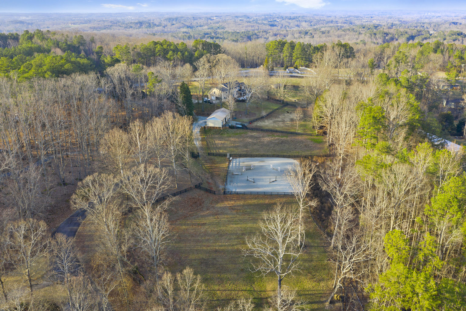 Gorgeous Cherokee Equestrian Farm and Rolling Pastures | Atlanta Real ...